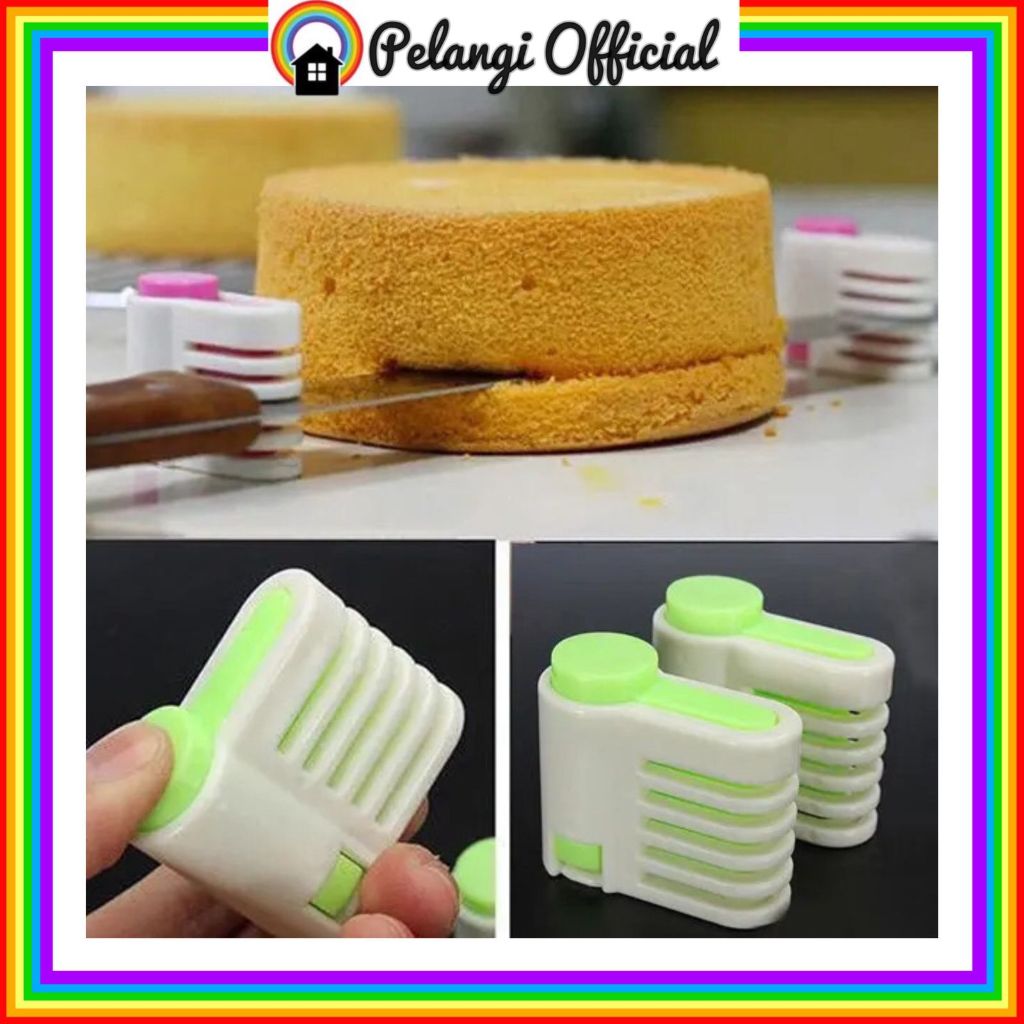 Jual 684 Alat Potong Kue atau Roti Desain Multi Layer / 2pc Alat Potong ...