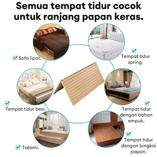 Jual Kasur Keren Matras Bambu Bermotif Terisolasi Tikar Tatami Lipat ...