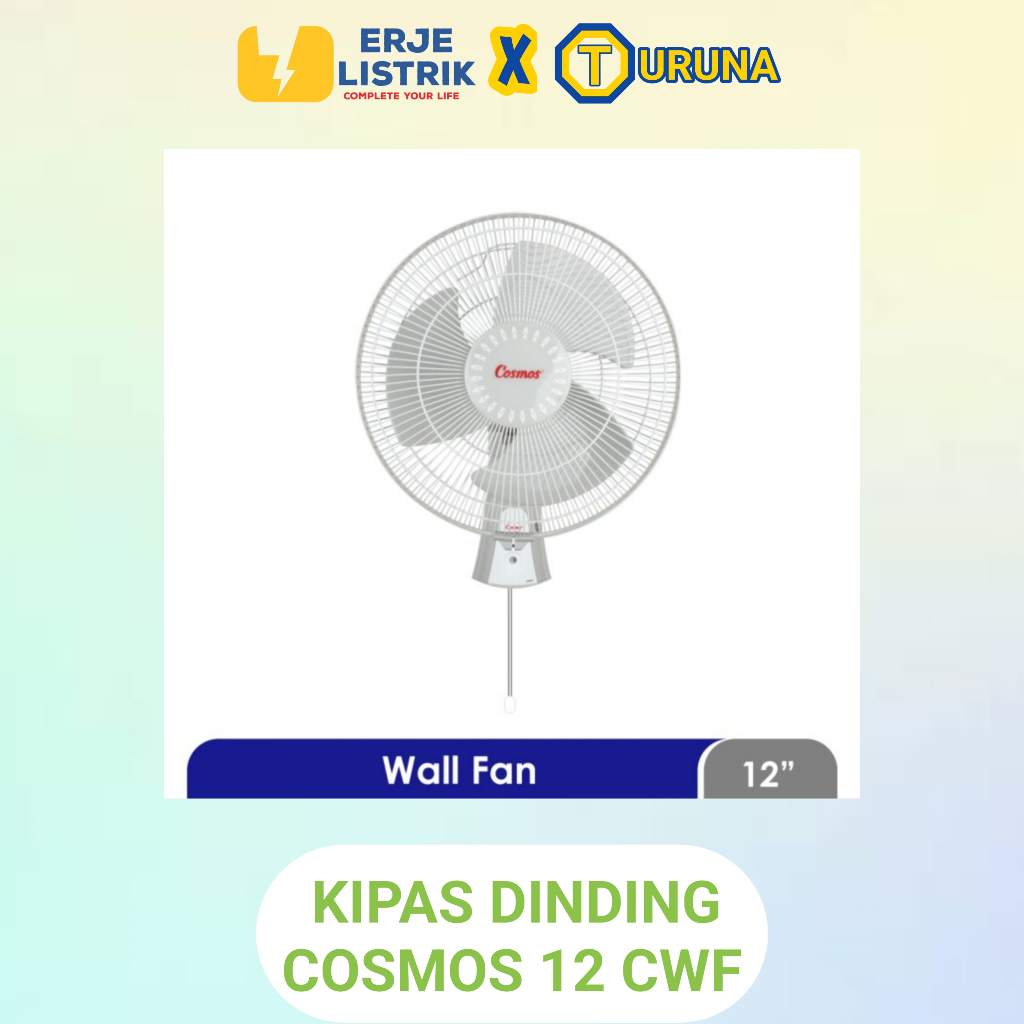 Jual Kipas Angin Dinding Cosmos 12 CWF Cosmos / Wall Fan / Kipas Tembok 12 CWF | Shopee Indonesia