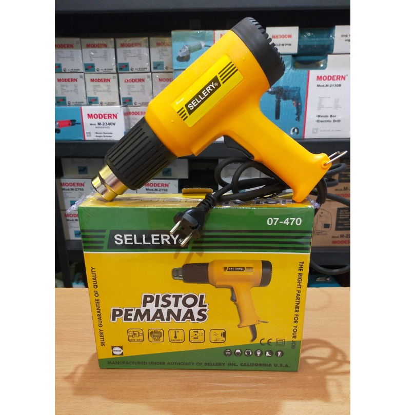 Jual SELLERY 07-470 Mesin Hot/Heat Gun 1,500watt (Pemanas Plastik ...