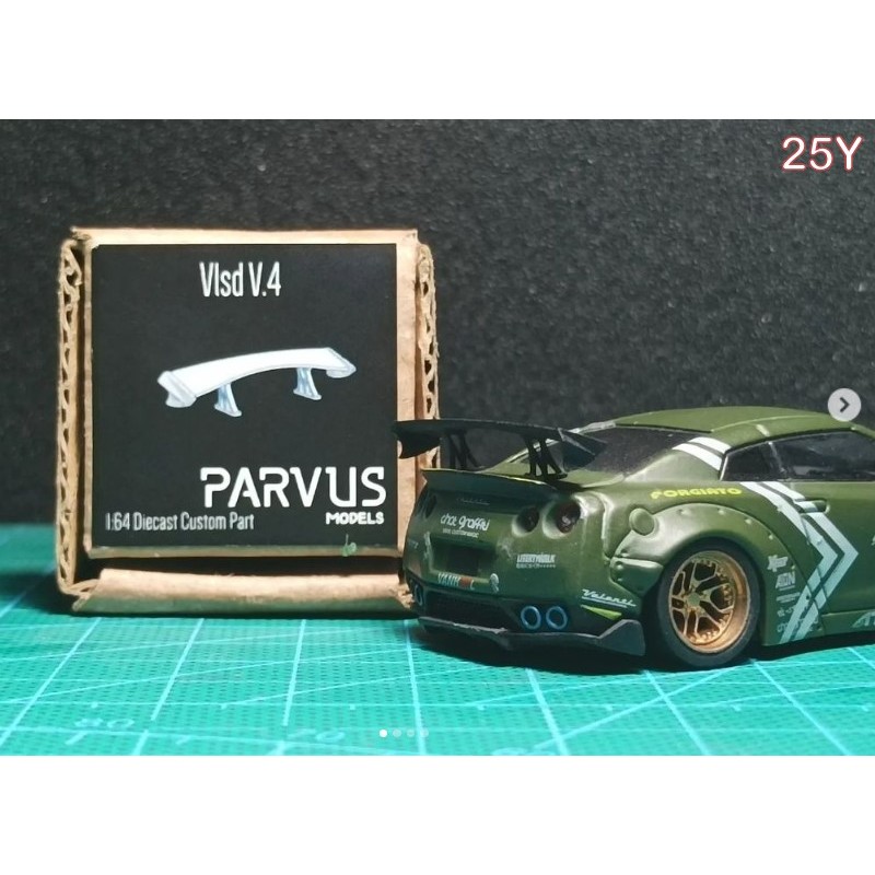 Jual Parvus Models 25Y 1/64 VLSD V4 Wing/Spoiler for DIECAST | Shopee Indonesia