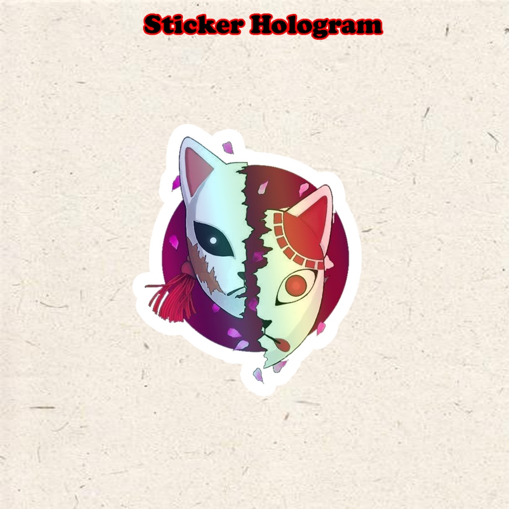 Jual Stiker Hologram Topeng Anbu Naruto sticker case hp & laptop ukuran ...