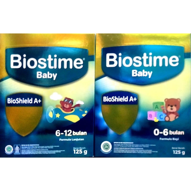 Jual Biostime Baby 0-6 atau 6-12 bulan 125g | Shopee Indonesia