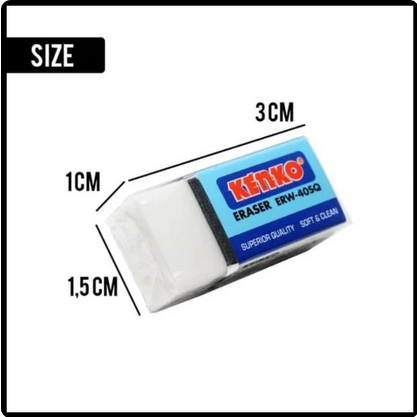 Jual Penghapus Kenko ER-40SQ Kecil/ Eraser/ Setip/ Correction Pensil ...