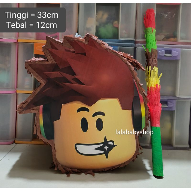 Jual pinata pukul roblox / pinata custom / pinata ulangtahun | Shopee ...