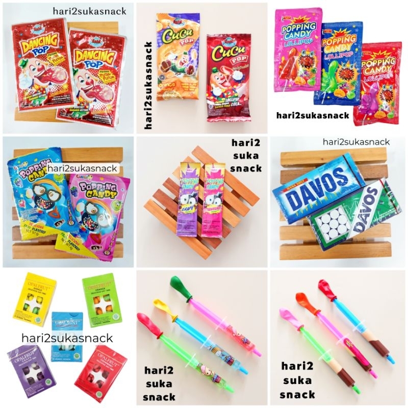 Jual Aneka Permen Jadul Cokelat Jelly Permen Karet Viral Nostalgia ...