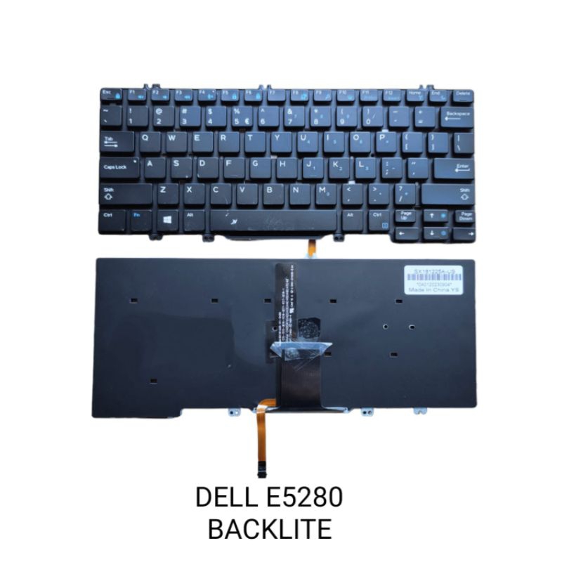 Jual Keyboard dell latitude e5280 5300 13-7300 5288 5289 5290 7280 7290 ...