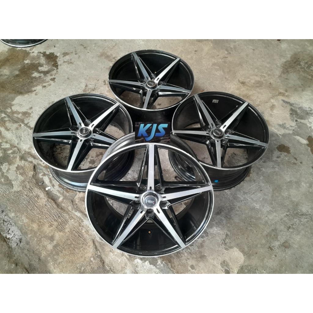Jual Velg Racing Bekas Ring 18 HSR Beco Pcd 5x112 R18 Buat Mercy Mercedez Innova Camry Civic ...