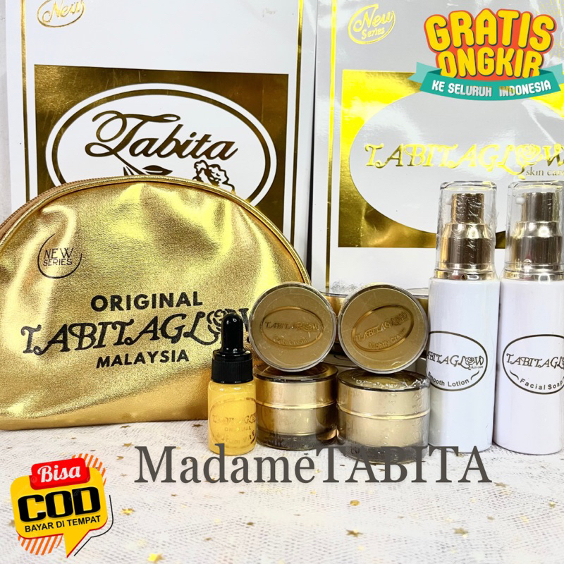 Jual MADAME - TABITHA GLOW MALAYSIA + SERUM VITAMIN E 10ML | Shopee ...