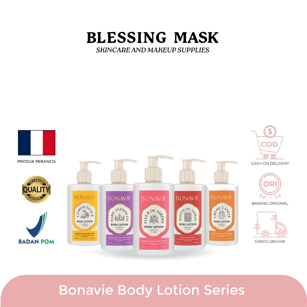 Jual BONAVIE Body Lotion | Marie Antoinette | Fleur du Jardin | Creme ...
