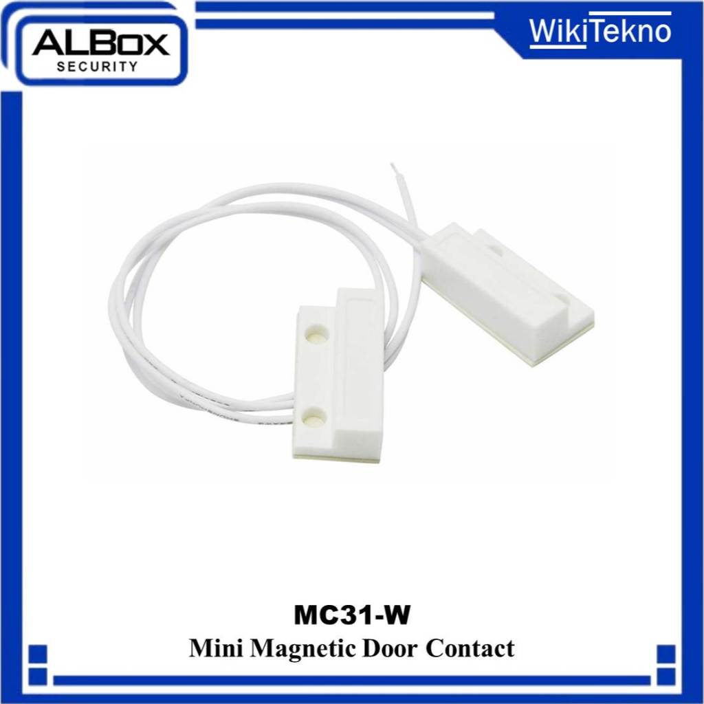 Jual Magnetic Door Contact Albox MC31 White | Shopee Indonesia