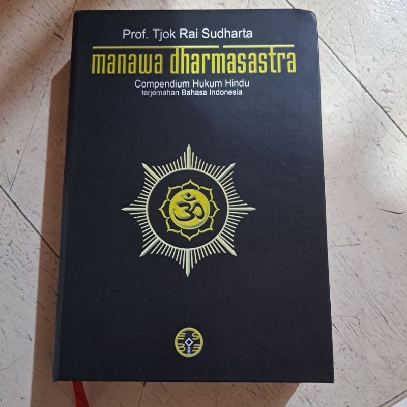Jual Buku Manawa Dharmasastra Agama Hindu Tjok Rai Sudharta | Shopee ...