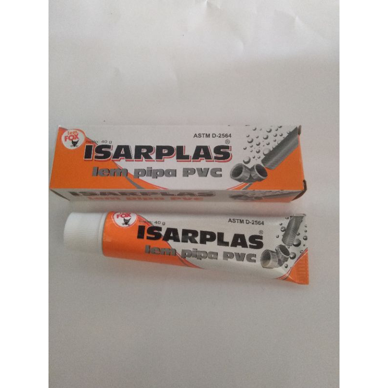Jual Lem Fox Pipa PVC Isarplas Tube Odol 40gr | Shopee Indonesia