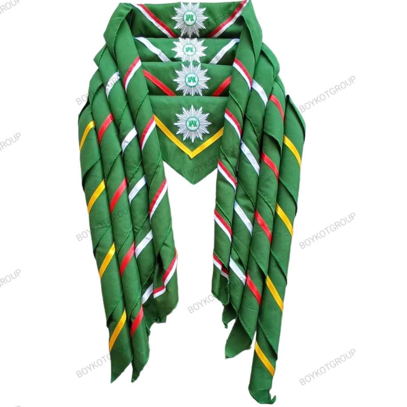 Jual hasduk hw bordir / sablon pandu athfal hasduk hw pengenal hasduk ...