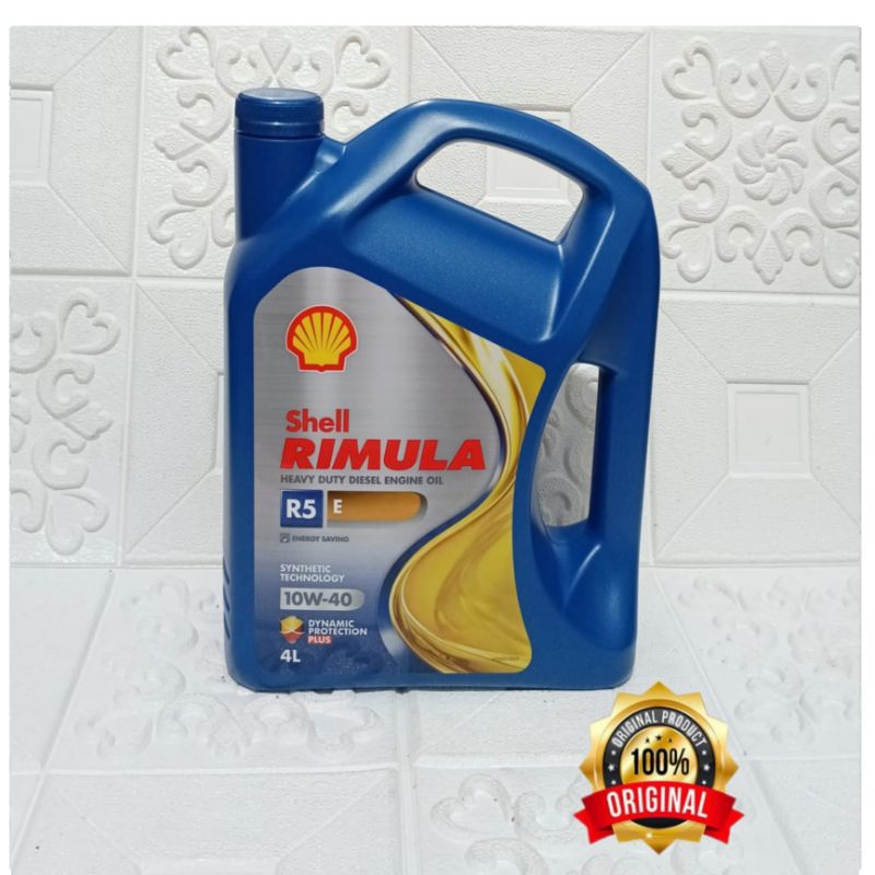 Jual Shell Rimula R5E 10W40 (4 L) | Shopee Indonesia