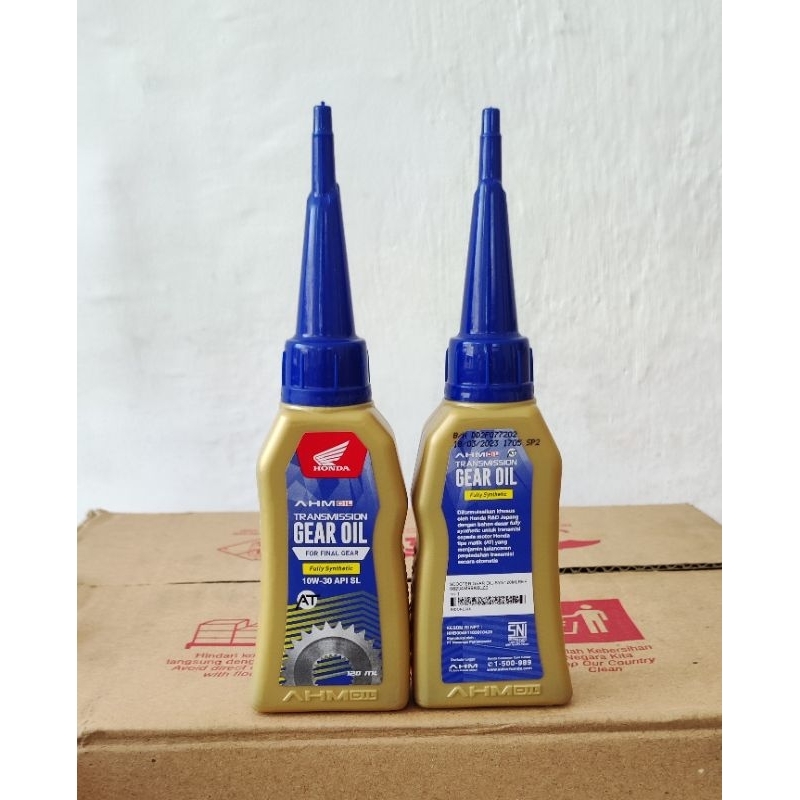 Jual Oli Gear Honda SPX AHM Full Synthetic 120ml (1dus) | Shopee Indonesia