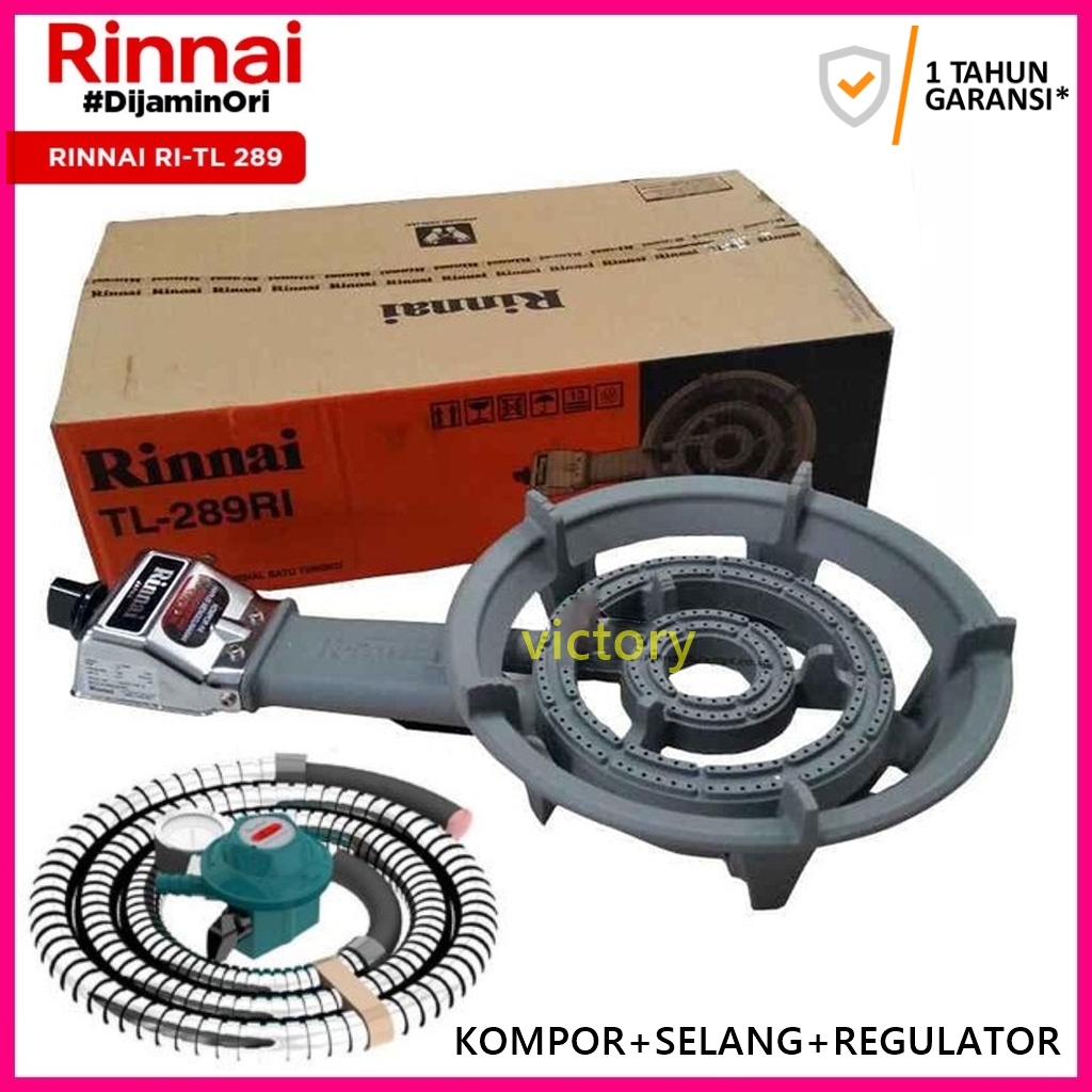 Jual Kompor Rinnai TL 289 RI Kompor Mata Seribu Turbo Ori Kompor Mawar Cor Martabak | Shopee ...