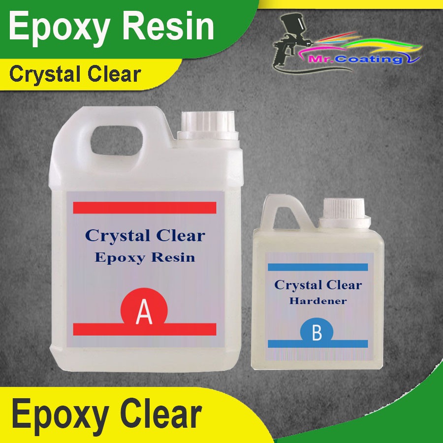Jual Epoxy Resin Bening Crystal Clear Epoxy Resin Table Top Epoxy Meja ...