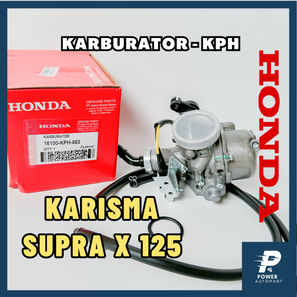 Jual ( GARANSI ) Karburator Supra X 125, Karisma Original Carburator ...