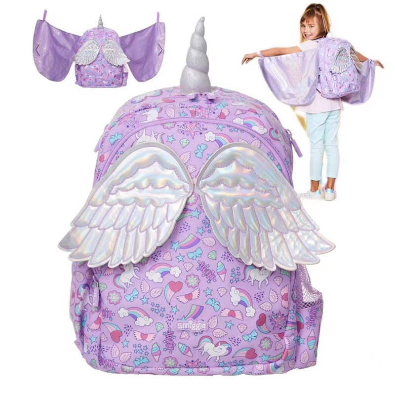 Jual Smiggle Fly Away Wing Backpack | Shopee Indonesia