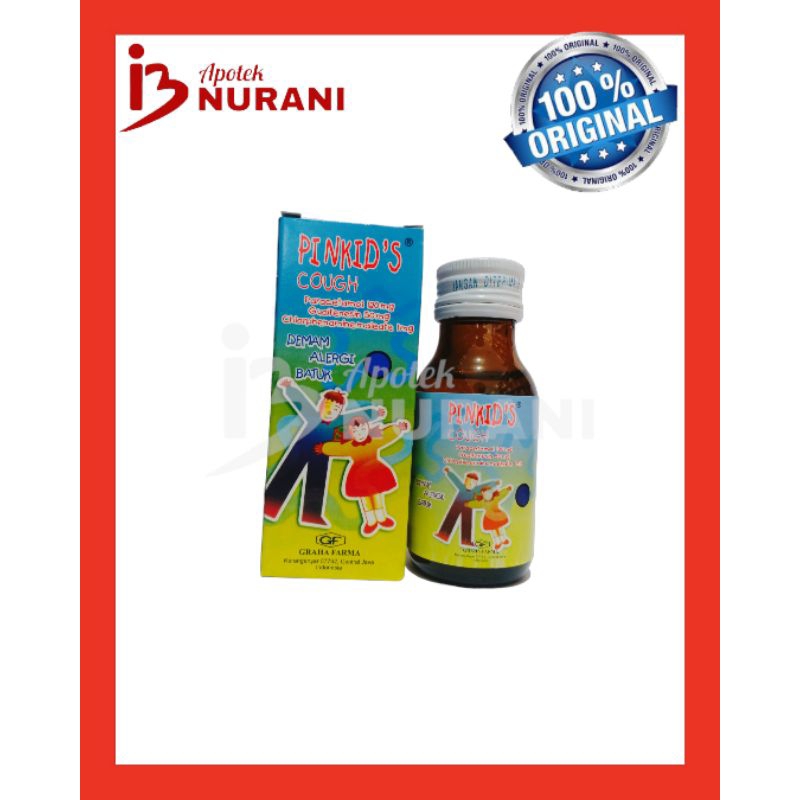 Jual PINKID COUGH OBAT DEMAM, FLU BATUK ANAK | Shopee Indonesia