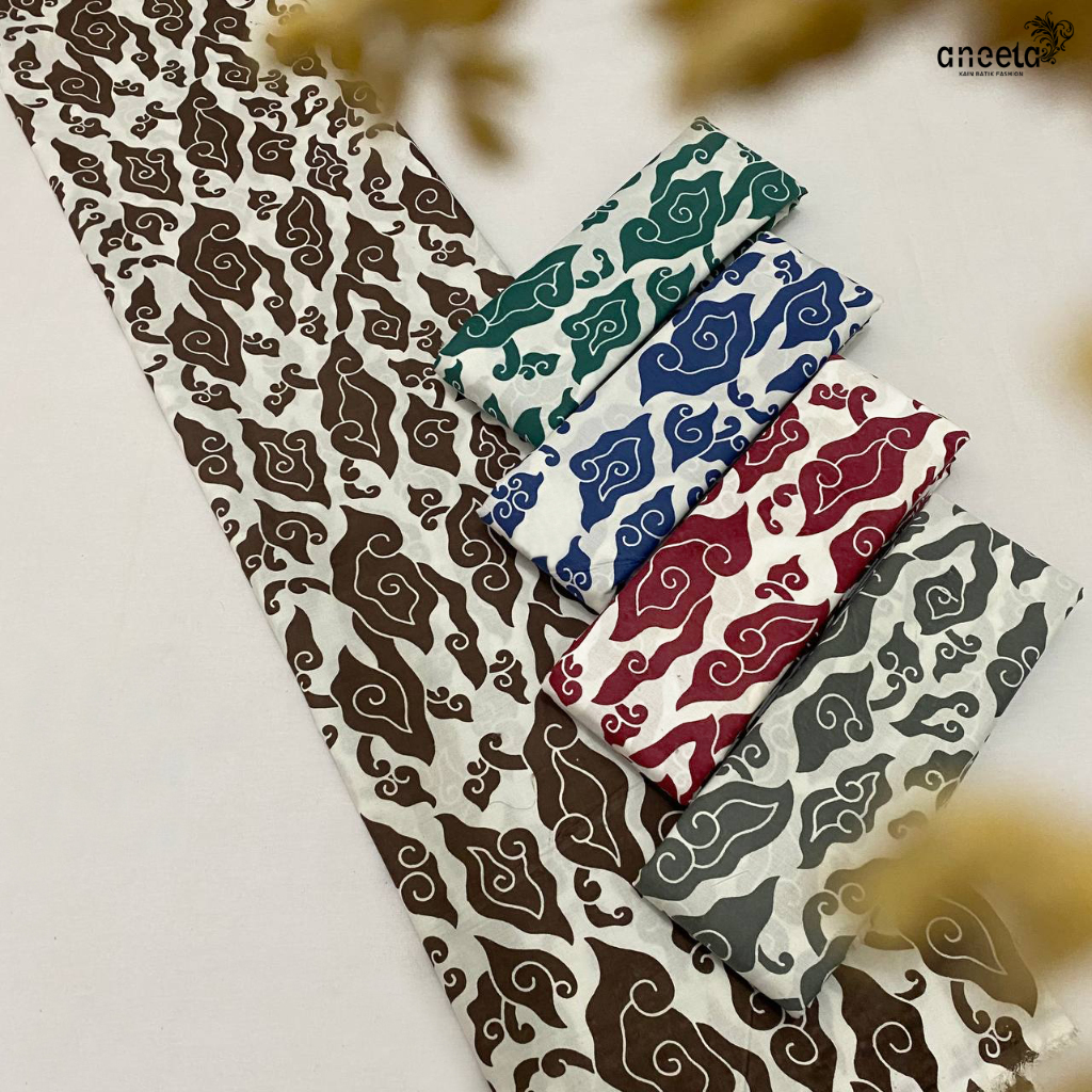 Jual Kain Batik Sarimbit Couple Premium Dasar Batik Meteran Warna ...