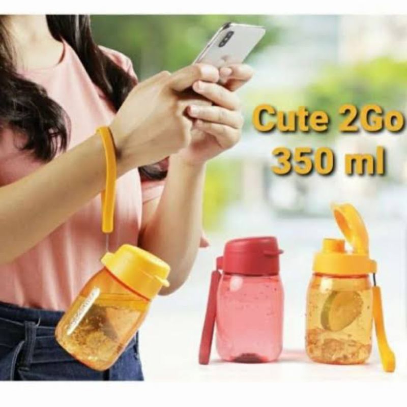 Jual botol kecil cute go 350ml Tupperware | Shopee Indonesia
