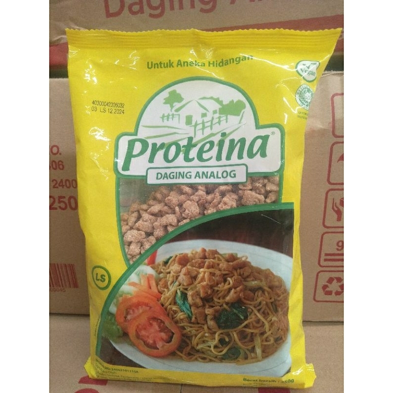 Jual PROTEINA / DAGING ANALOG isi 24 Pak@250 g | Shopee Indonesia