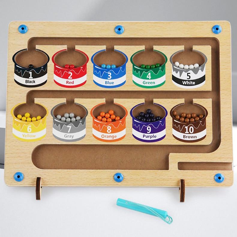 Jual [TMA] Mainan Pemisah Warna Magnetic / Mainan Edukasi Sorting Warna ...