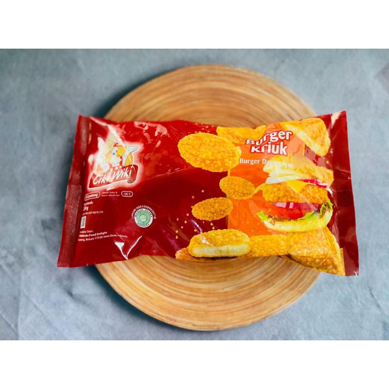 Jual Ciki Wiki burger kriuk 500 | Shopee Indonesia