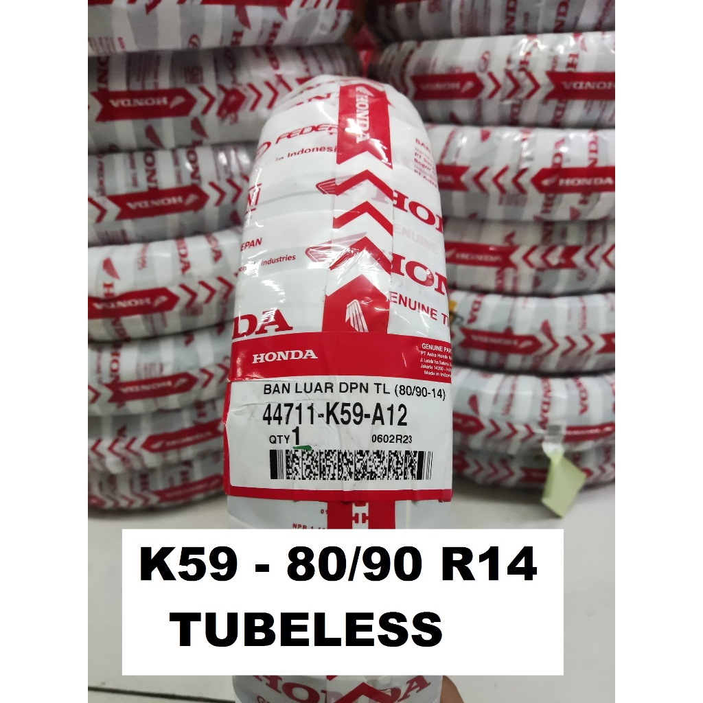 Jual GROSIR BAN FEDERAL HONDA AHM 80/90 90/90 ring 14 ORI MOTOR HONDA ...