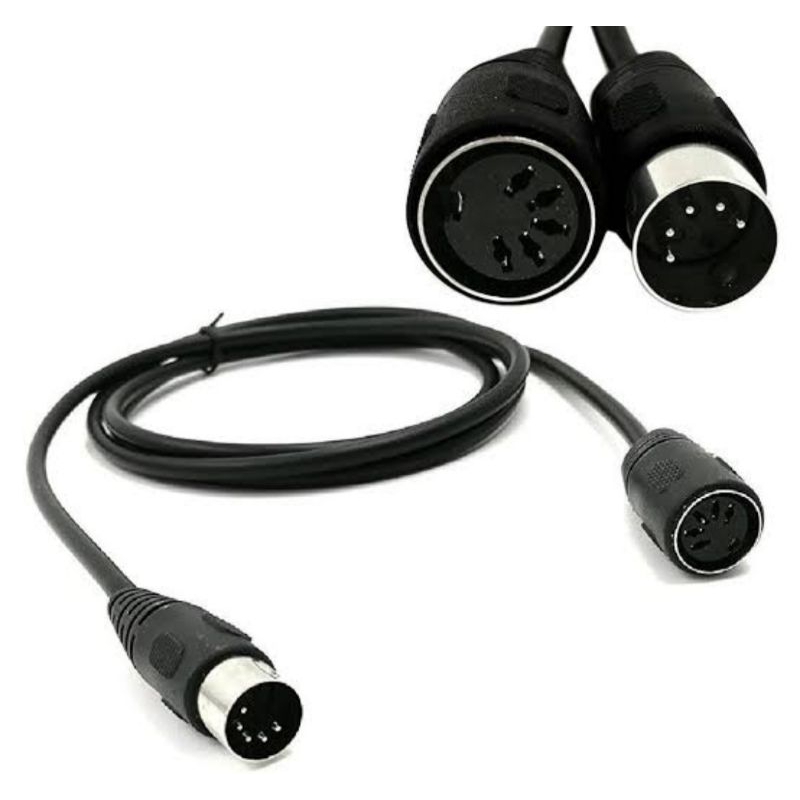 Jual Kabel Midi 5 Pin Male Female 1.5 Meter | Shopee Indonesia