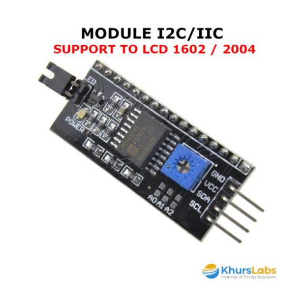 Jual Lcd 20x4 2004 Arduino Raspberry Compatible 20x04 Biru Blue I2c Module I2c Berkualitas 8122