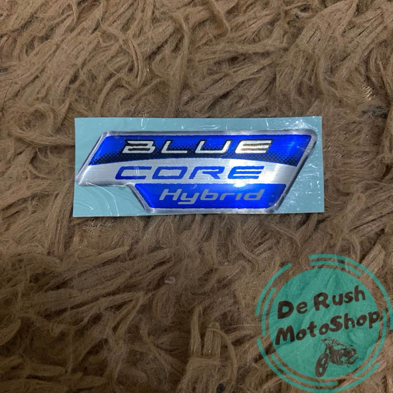 Jual Stiker Emblem Yamaha Blue Core Hybrid Original | Shopee Indonesia