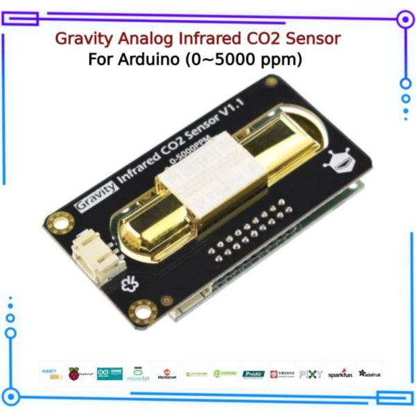 Jual DFRobot Gravity: Analog Infrared CO2 Sensor For Arduino 0~5000 ppm - V1.2 Limited | Shopee ...