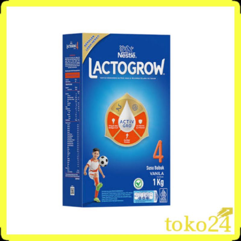 Jual Nestle Lactogrow 4 1 kg Susu Balita 3 - 5 Tahun | Shopee Indonesia