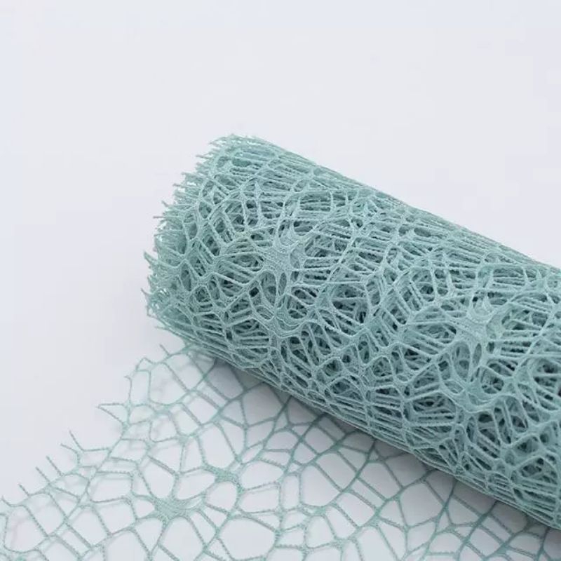 Jual kain jaring buket / spider / wrapping flower mesh THW / lembar ...