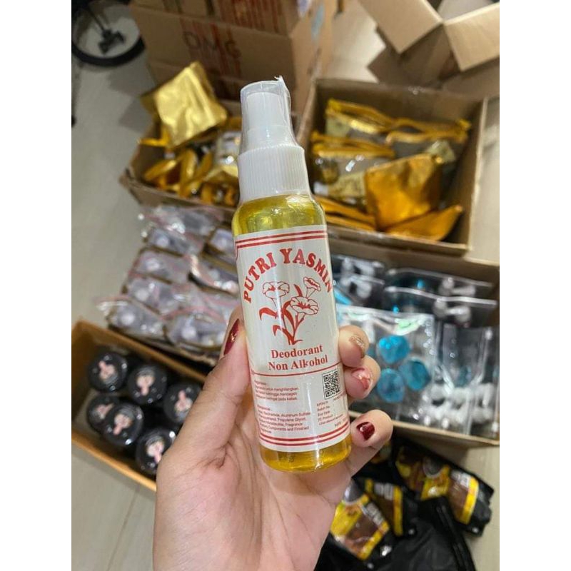 Jual putri yasmin deodorant spray 100ml | Shopee Indonesia