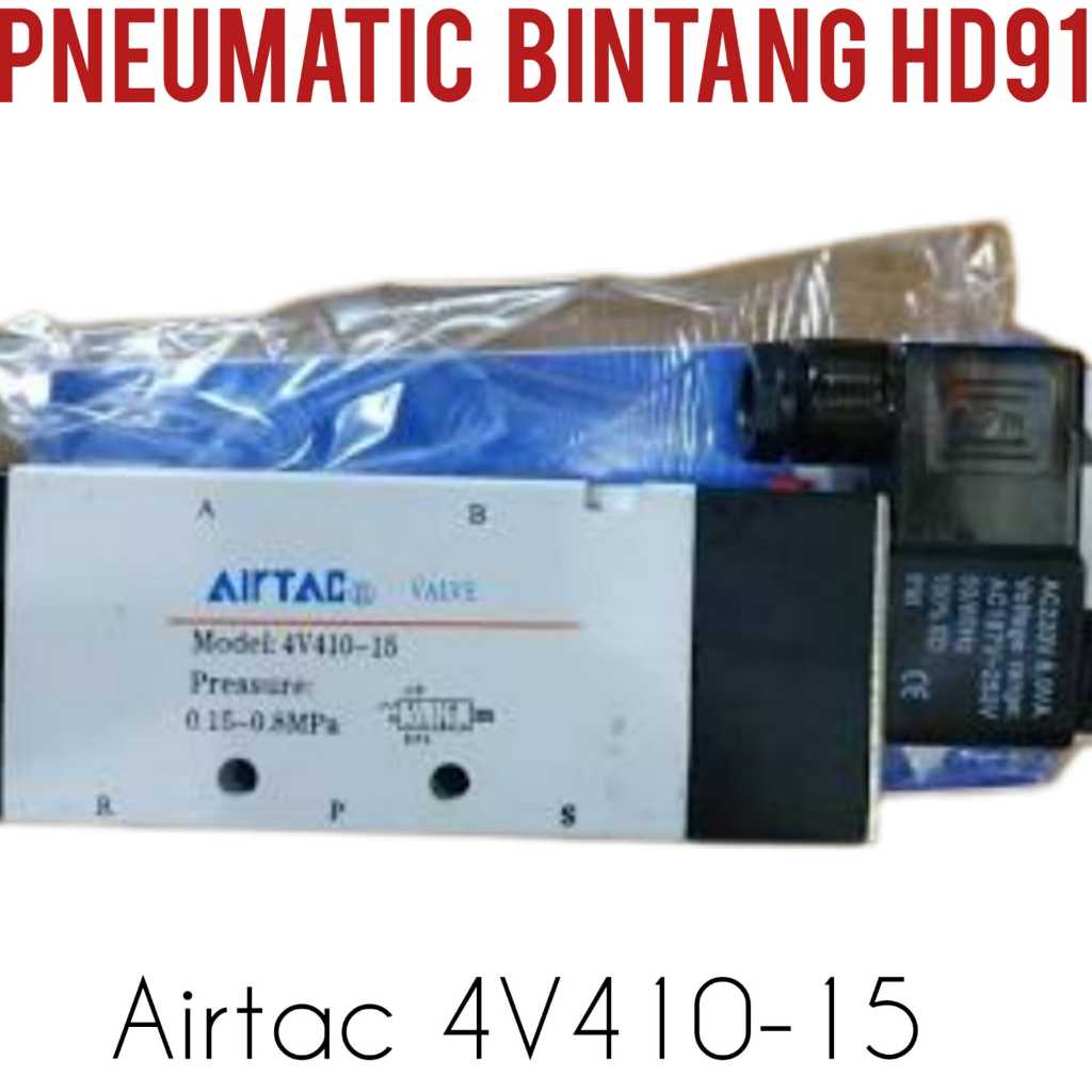 Jual Solenoid valve 4v410 15 Airtac | Shopee Indonesia
