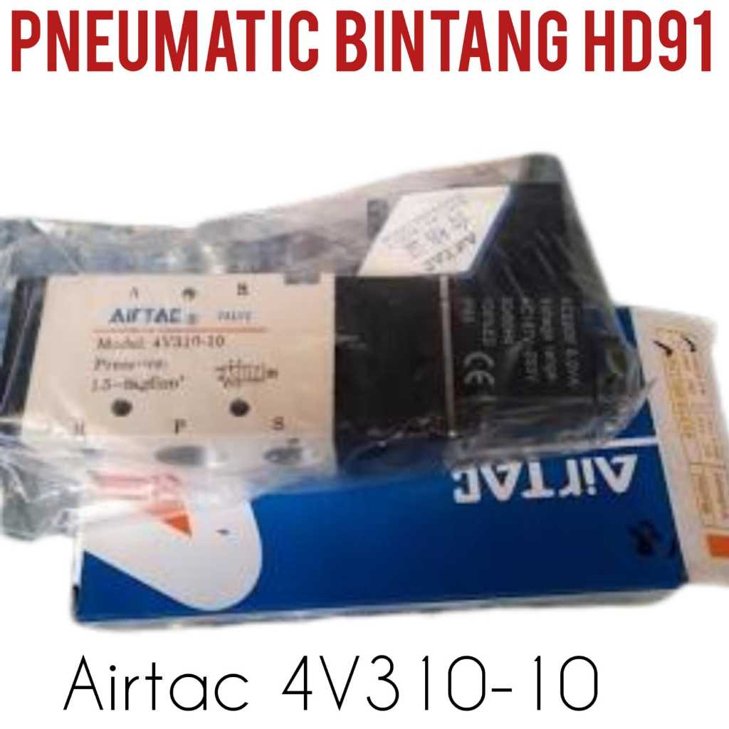 Jual Solenoid Valve 4v310 10 Airtac | Shopee Indonesia