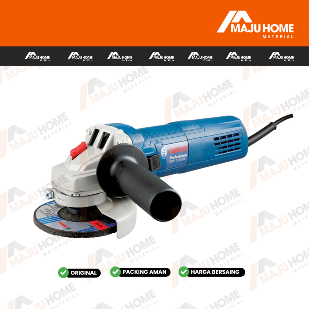 Jual Bosch Mesin Gerinda Tangan/Angle Grinder 750Watt 110mm GWS 750-100 | Grinder | Shopee Indonesia