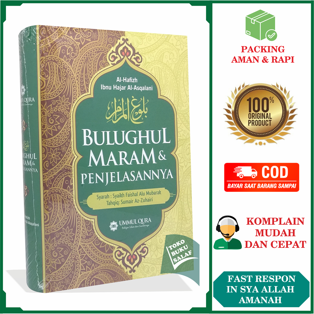 Jual Bulughul Maram dan Penjelasannya ORI Terjemah Kitab Bulugul Marom ...