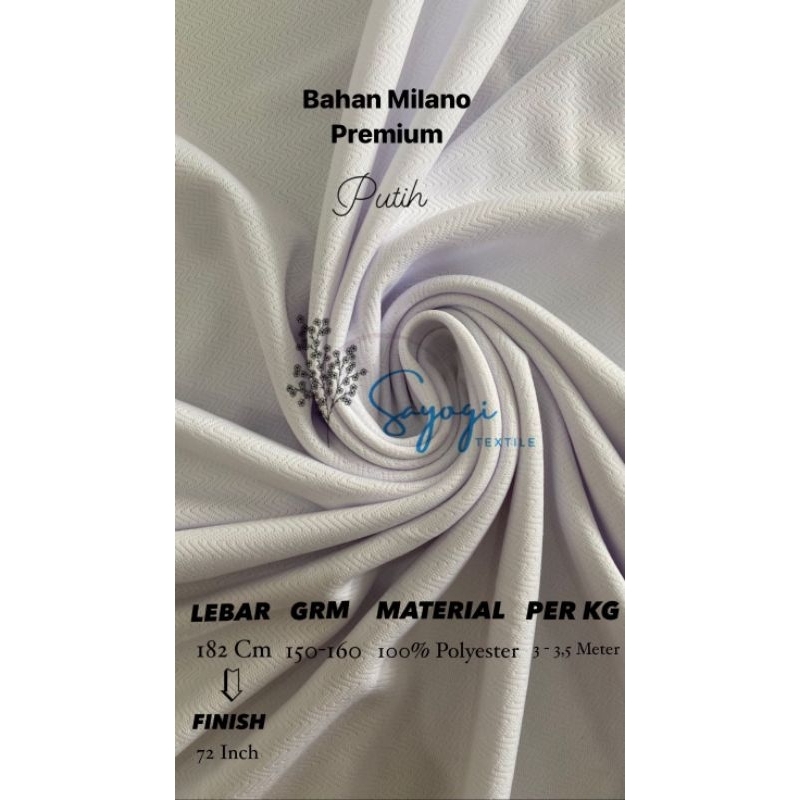 Jual Bahan Milano Premium Finish Harga KILOAN | Shopee Indonesia