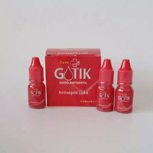 Jual Gotik (Isi 5 ml x6) - Antiseptik Pembersih Luka P3K Antiseptic ...