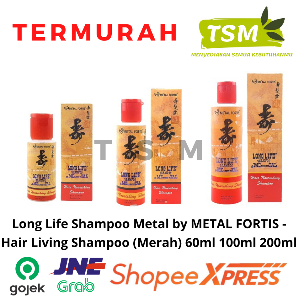Jual Long Life Shampoo Metal by METAL FORTIS - Hair Living Shampoo ...