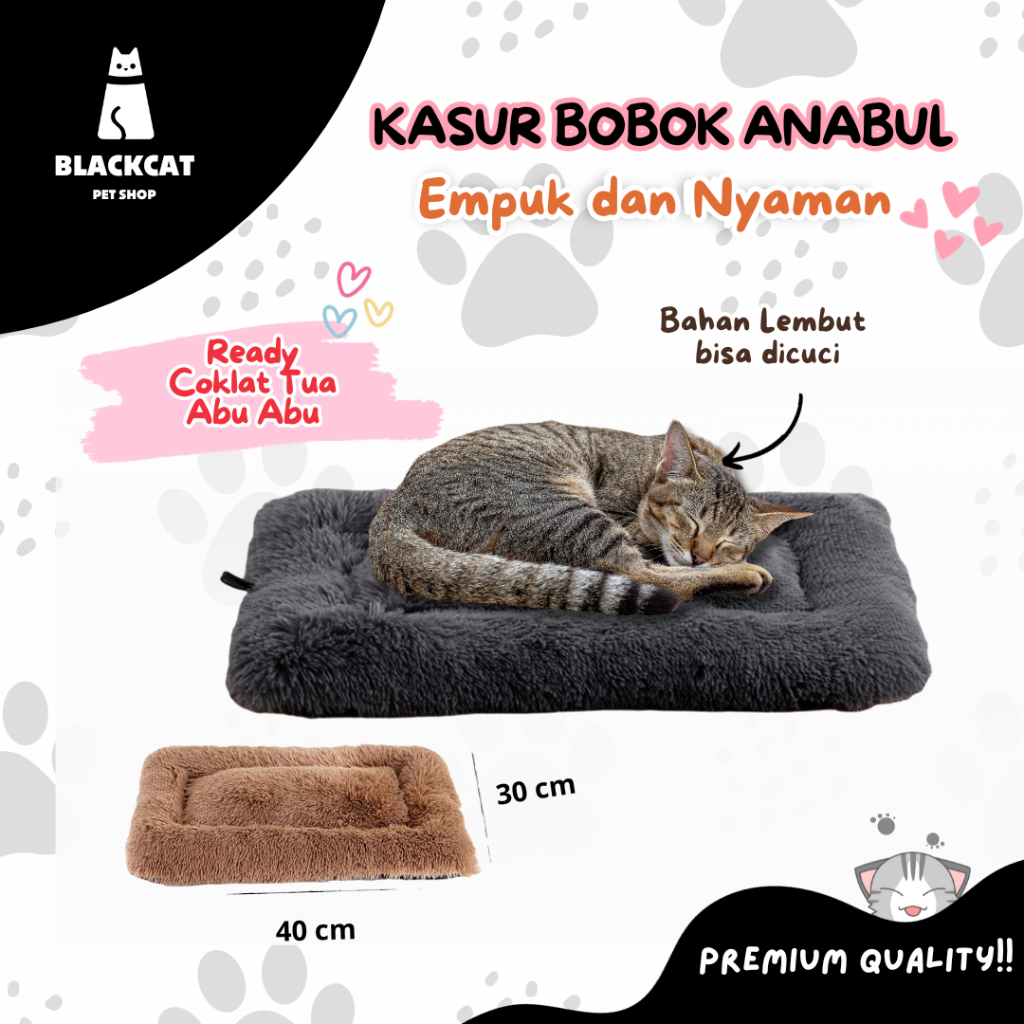 Jual Kasur Kucing Bantal Kasur Kucing Tempat Tidur Kucing Lembut Anti ...