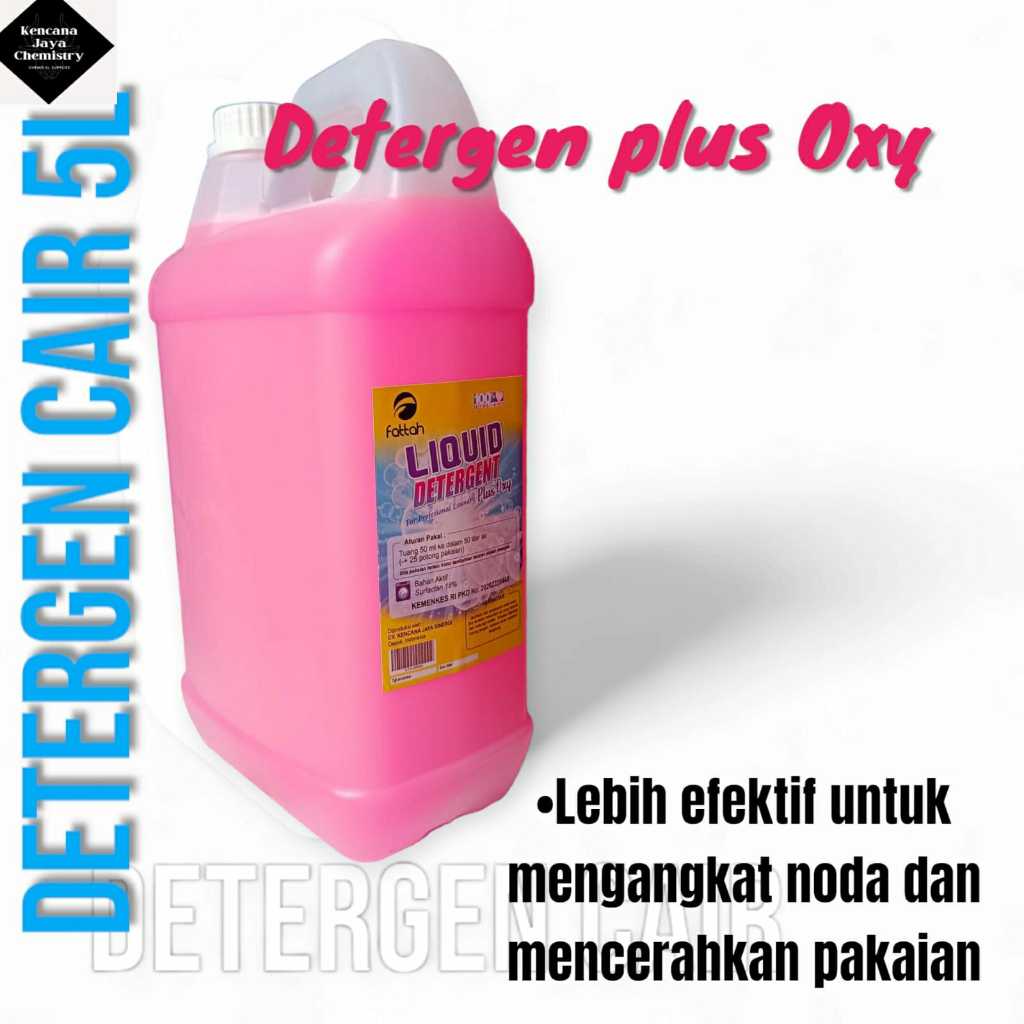 Jual Detergen plus oxy kemasan 5liter | Shopee Indonesia