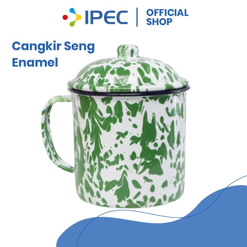 Jual Mug / Gelas / Cangkir Enamel / Kaleng Blurik / Blirik Jadul 12cm ...