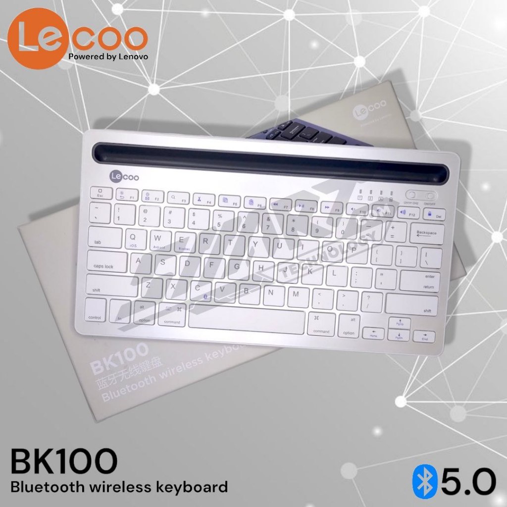 Jual Keyboard Wireless Bluetooth Lecoo BK100 | Shopee Indonesia