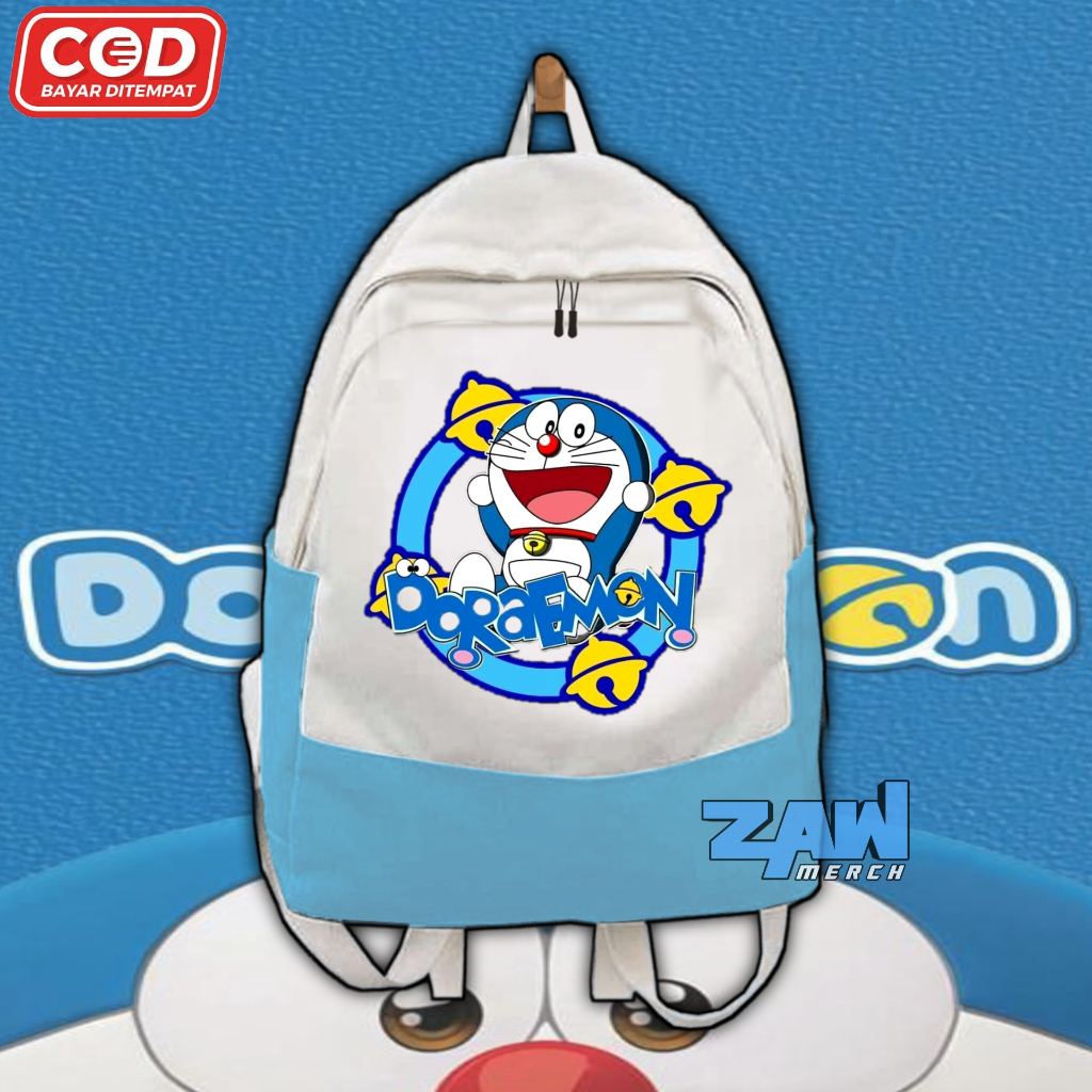 Jual Tas Ransel Anak Gambar Doraemon (Bisa tambah nama) | Shopee Indonesia